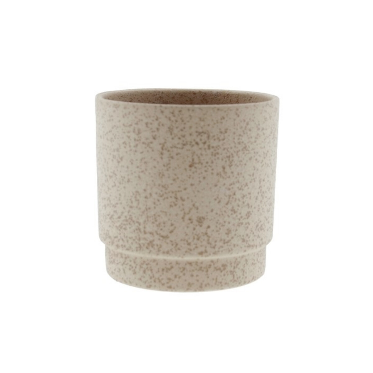 Ceramic Topf "Eno" sand terra, 9,90